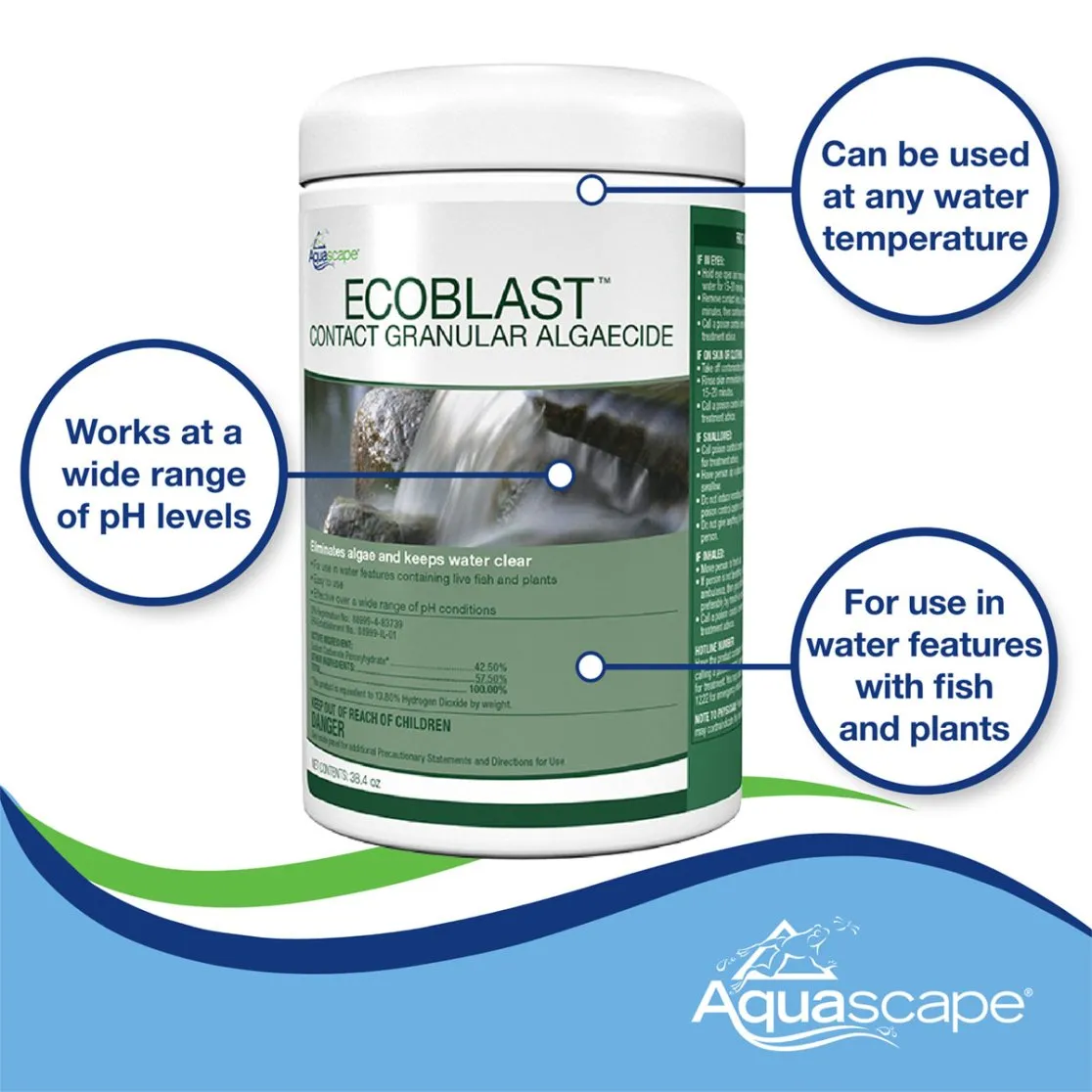 EcoBlast™ Contact Granular Algaecide (US Only) - Aquascape, Inc.