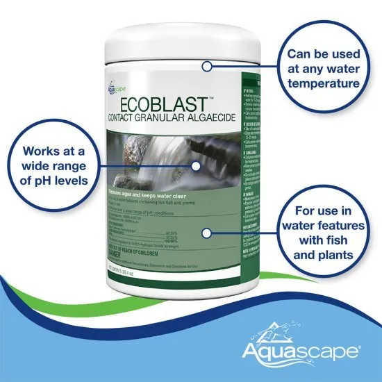 EcoBlast® Contact Granular Algaecide (US Only) - Aquascape, Inc.
