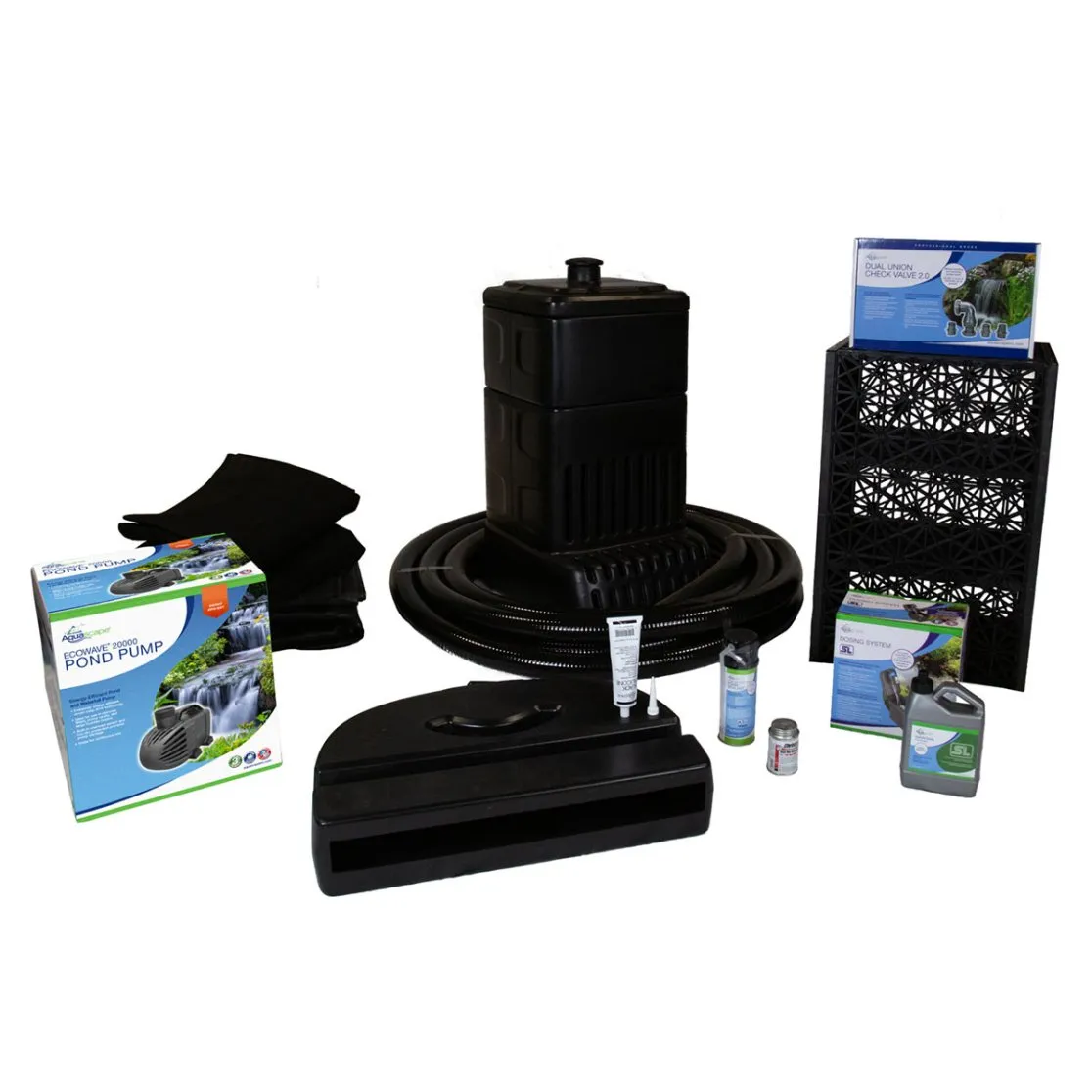 Pondless Waterfall Kit | Professional Pondless Waterfall Kit w/8 m Stream