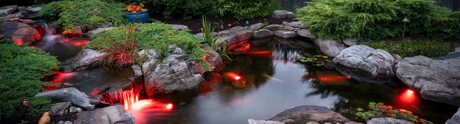 Pond Lights and Outdoor Lighting | LED Color Changing Lights