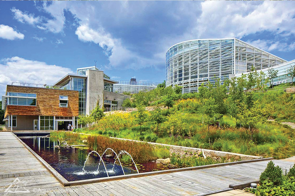 Phipps Conservatory - Aquascape Hands of the Artist